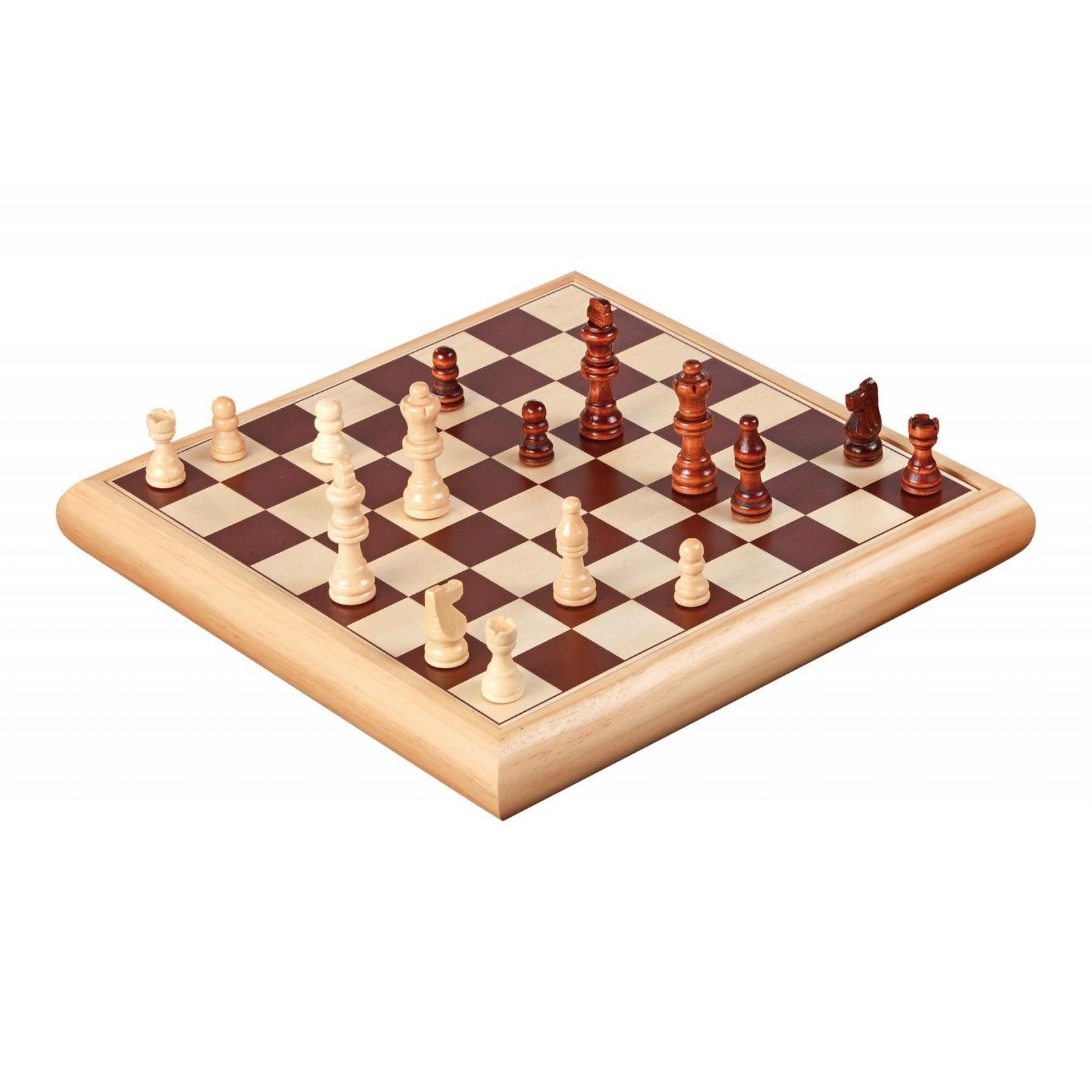 Acheter Checkers Chess Set, wooden box, 35 mm case - Board Games